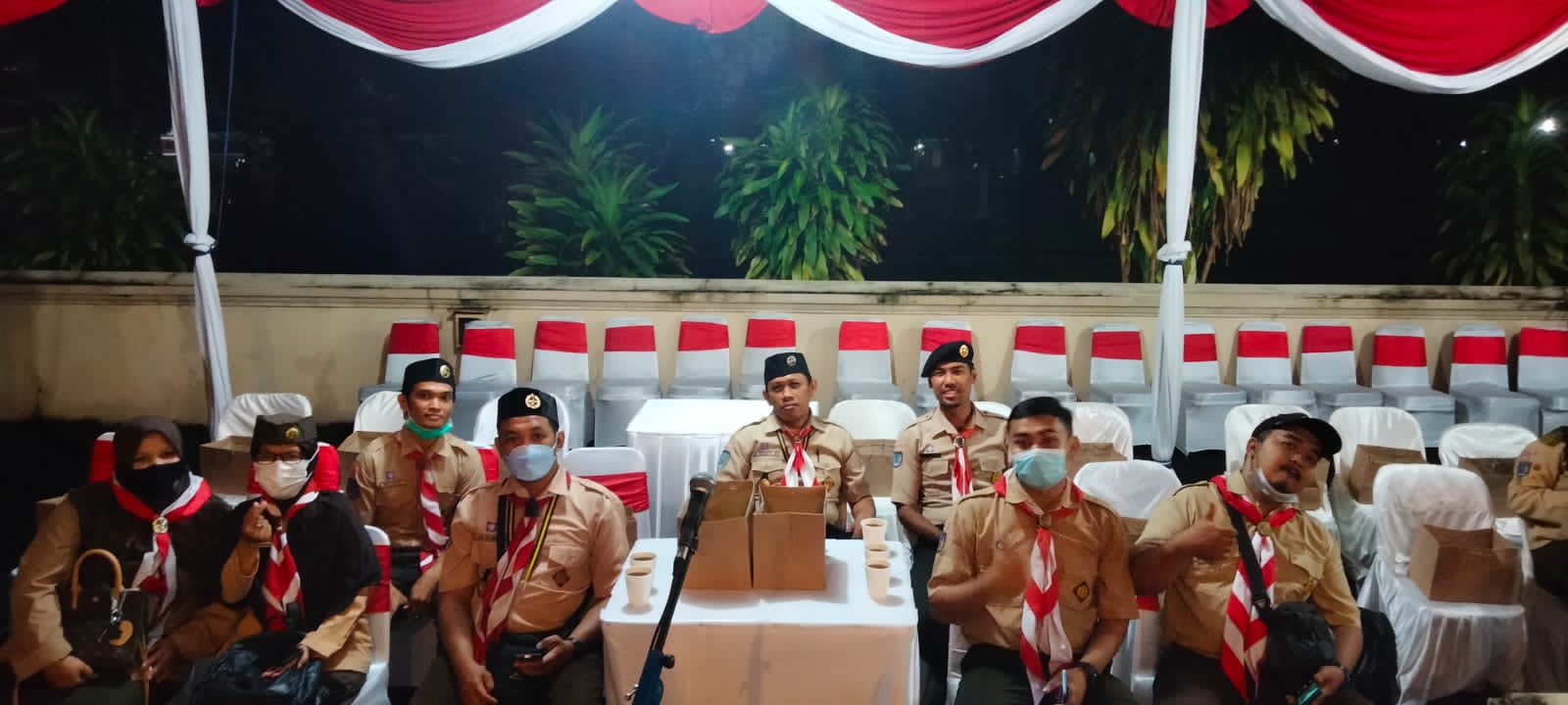 Gerakan Pramuka Kwartir Ranting Depok Gelar Malam Tirakatan Hari ...